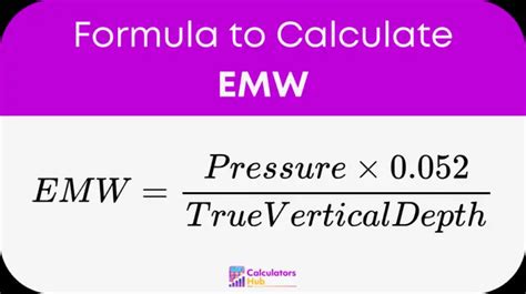 EMW Equivalent Mud Weight Calculator
