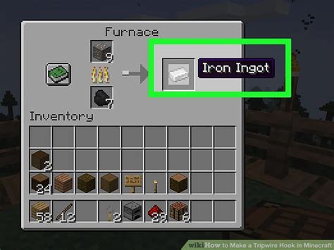 Tripwire Hook Crafting Recipe