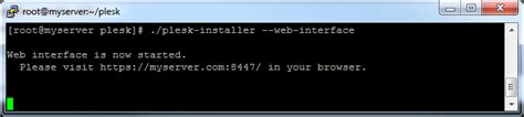 Installing Plesk For Linux Using Installer Gui Plesk Obsidian