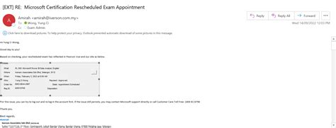 Missing Exam Schedule Microsoft Qanda