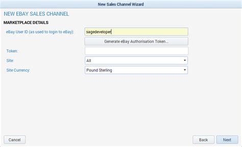 EBay Set Up Tradebox Support