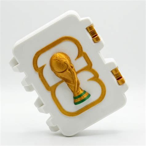 ⚽ Caixa De Figurinhas Copa 2026・arquivo 3mf Para Impressão 3d・cults