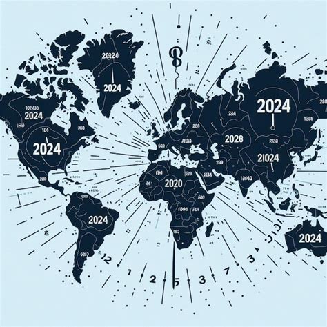 Карта Мира Датами 2024 Изображения – скачать бесплатно на Freepik