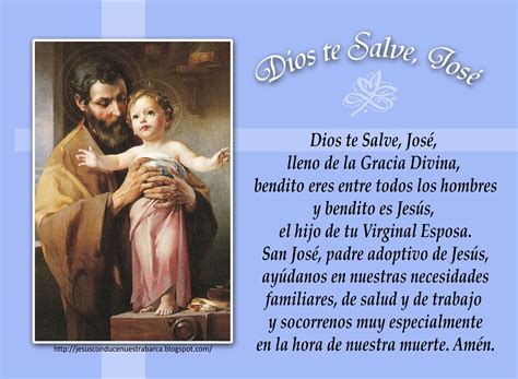 Jesús Conduce Nuestra Barca Oraciones A San José