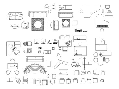 House Hold Furniture Units Detail Elevation 2d View Dwg File Interior Architecture Sketch