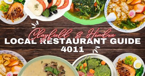 Local Restaurant Guide 4011 Clayfield News