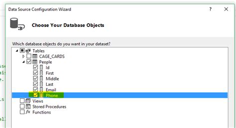 How To Update A C Project With A Data Source When The SQL Database Has Been Modified Stack