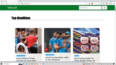Simple News Websiteapp Using Nodejs Express Ejs And Well Be Also Using Some Dependencies
