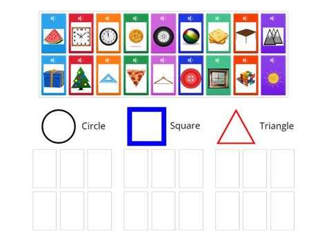 Group Shapes Group Sort