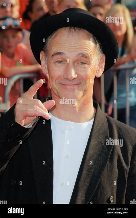 Mark Rylance At The Us Premiere Of Disneys The Bfg Held At El