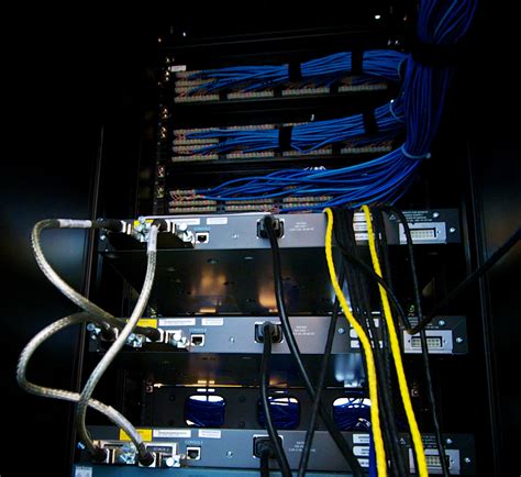 Datacenter What Is The Proper Way To Manage Cabling Behind Patch