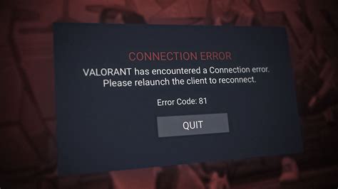 7 Ways To Fix Connection Error Valorant Error Code Van 81