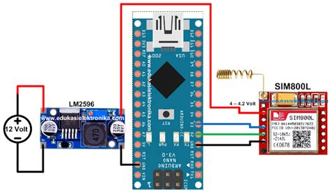 Tutorial Arduino Mengakses Modul Gsm Sim800l Komunikasi Kartu Jenis Images