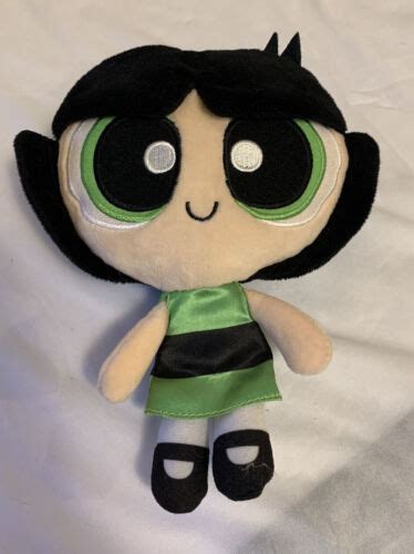 Powerpuff Girls Buttercup 7 Plush Stuffed Spin Master Cartoon Network