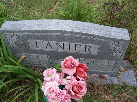 Albert W Lanier 1909 1981 Find A Grave Memorial