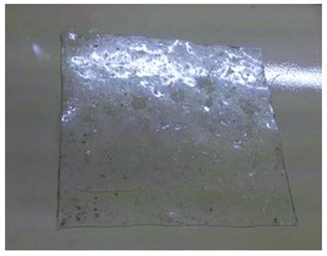 Pvb Interlayer Film After Washing Sample No 1 Pvb Interlayer Film Download Scientific