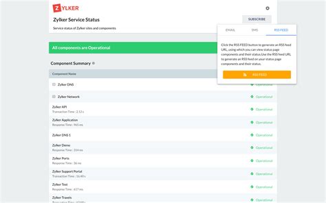 Subscribe To Rss Feeds Statusiq User Guide