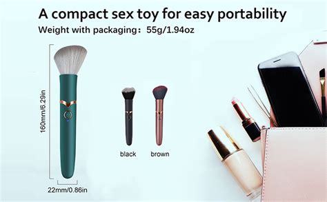 Pearlsvibe Makeup Brush Toy Bullet Vibrator For Precision