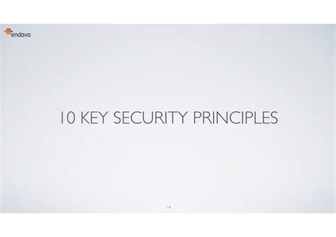 Secure By Design Security Design Principles For The Working Architect PDF Technology