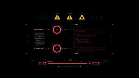 Cyberpunk Hud Coder Video Templates Envato Elements