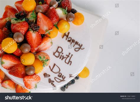 Beautiful Birthday Fruit Cakes