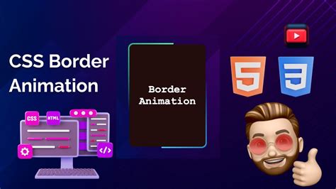 Simple CSS Border Animation YouTube