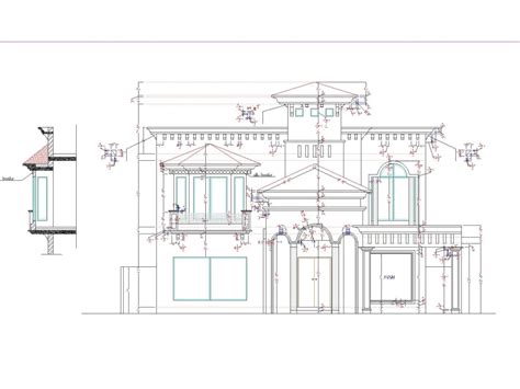 Drawings Elevation Deck