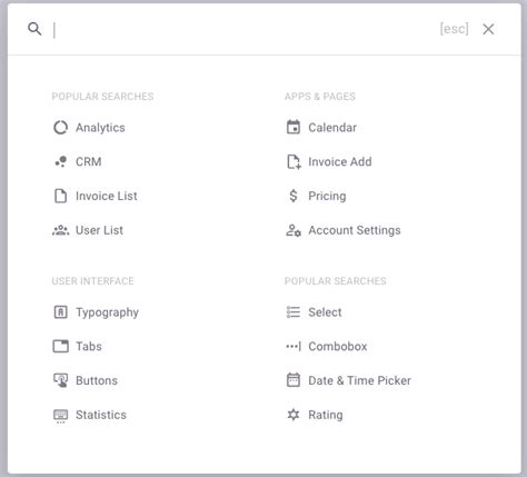 How To Add Search In Starter Kit Vuexy