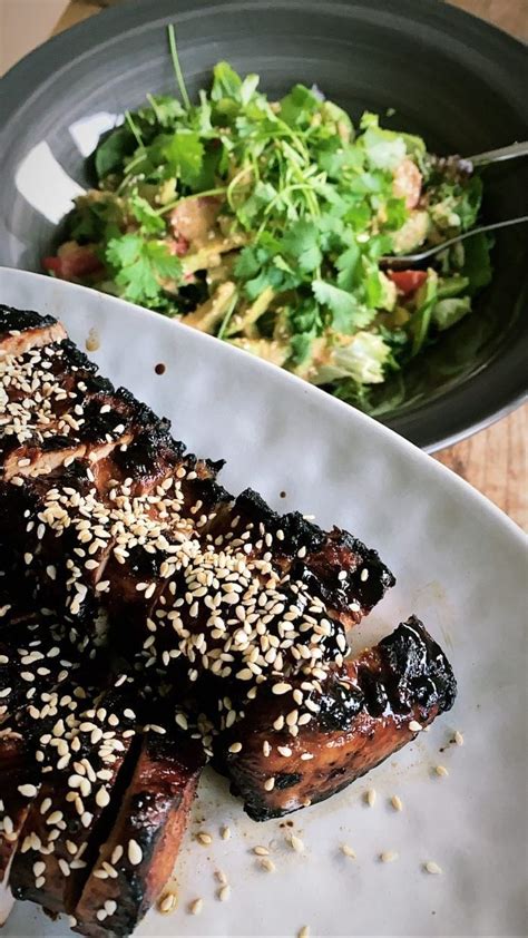 Crispy Pork With Asian Salad Recipe Asiatisk Sallad Fläskytterfile Recept Grill Recept