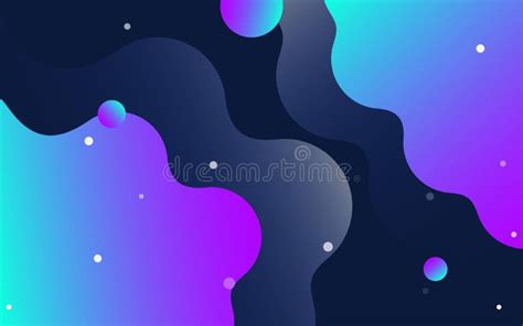 Beautiful Abstract Background With Gradient Rainbow Blob Fluid Liquid Like Lava Lamp With