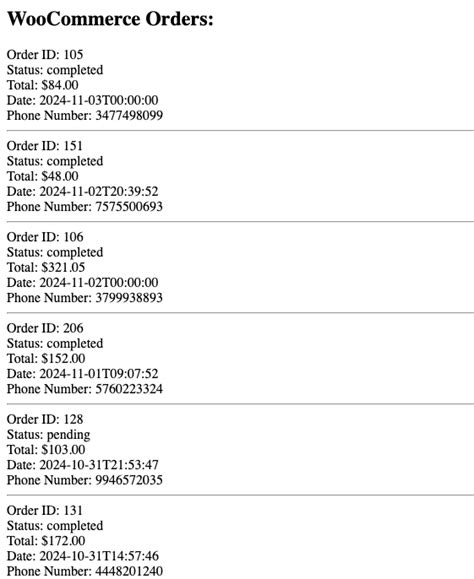 how to get woocommerce orders via rest api andrés vega