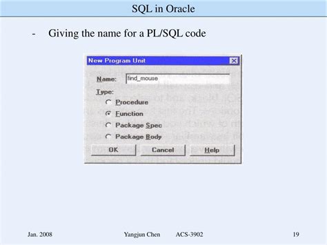 Ppt Developing Stored Procedures And Functions Using Sqlplus To Create Procedures And