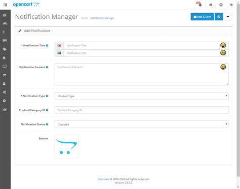 OpenCart Mobile App Emoji Notification Emojis Push Notifications WebKul