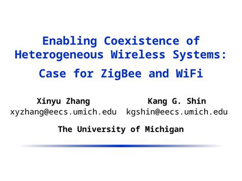 Pptx Enabling Coexistence Of Heterogeneous Wireless Systems Case For