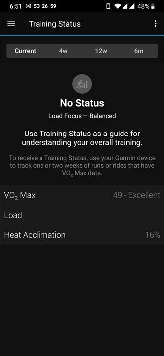 Training Status Garmin Connect Web Mobile Apps And Web Garmin Forums