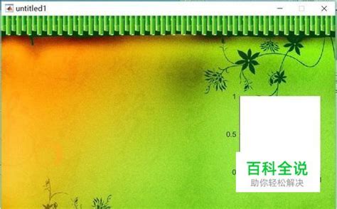 如何为matlab Gui添加背景图片 【百科全说】