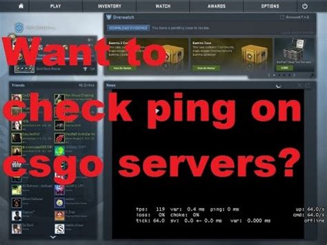 How To Check Ping On CSGO Servers YouTube