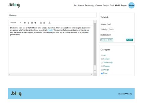 github khalilabbaass blogapp react mysql blog app using react node js and mysql as a database