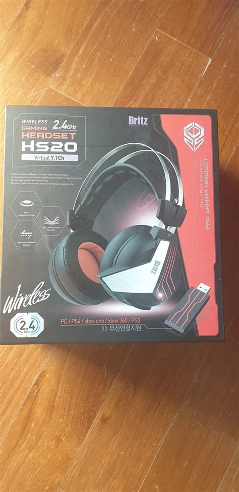 블리츠 게이밍무선헤드셋 7 1채 당근마켓 중고거래