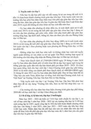 KH Tuyen Sinh Nam Hoc UB Q TP