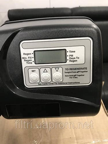 Управляющий клапан Clack Ws1 1 25 Tc в сборе для фильтров очистки воды промывка по времени без