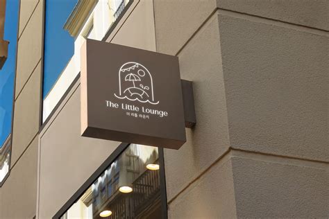 더 리틀라운지 키즈풀파티 로고 로고 디자인 포트폴리오 크몽