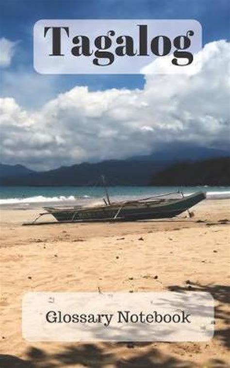 Tagalog Glossary Notebook Polyglot Adventures 9781088701324 Boeken