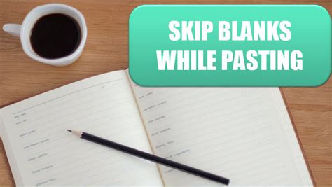 Excel Skip Blanks While Pasting Excel Tips MrExcel Publishing