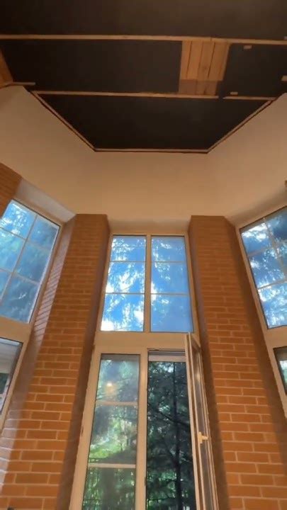 Установка натяжного потолка на высокий потолок натяжнойпотолок дизайнинтерьера