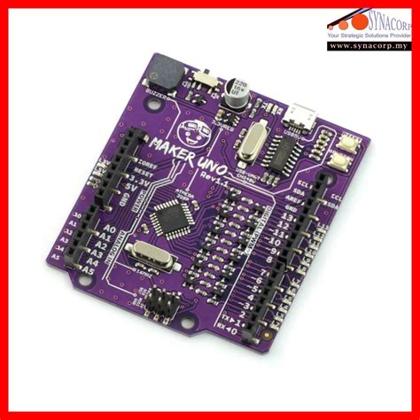 Purple Maker Uno Arduino Uno Compatible Board Shopee Malaysia
