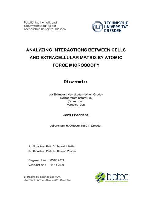 Download Pdf Analyzing Interactions Between Cells And Extracellular Matrix By Atomic Force