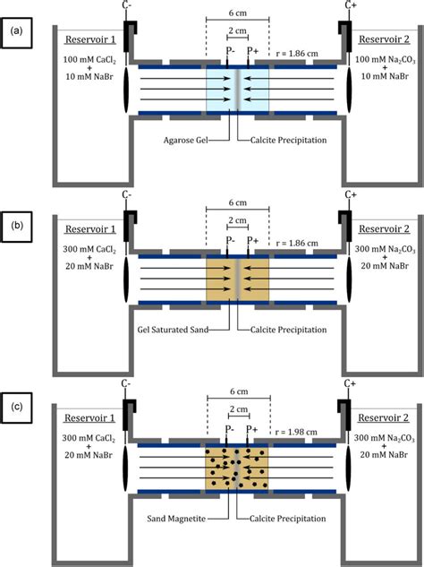Schematics Of The Double Diffusion Setups Used In This Study Not To Download Scientific