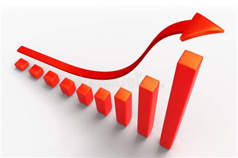 Incline Stock Illustration Illustration Of Graph Render 12631289