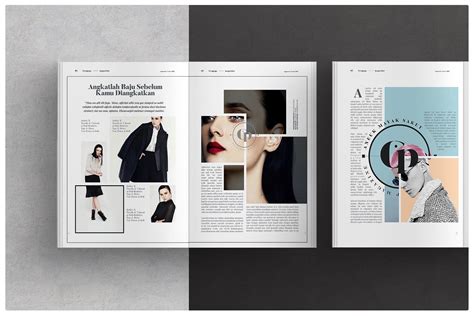Magazine Fashion Magazine Layout Magazine Layout Design Magazine Layout